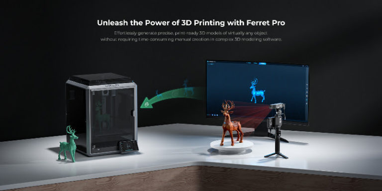 Creality CR-Scan Ferret Pro: Versatile for All Use Cases and Users ...